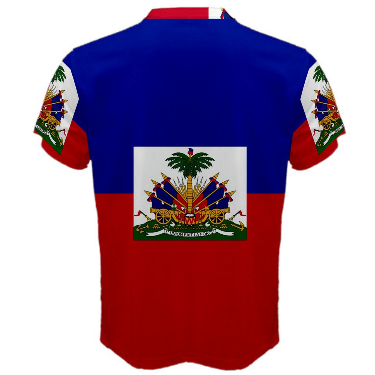 New Haiti Haitian Flag Sublimated Men's Sport Full print | Etsy