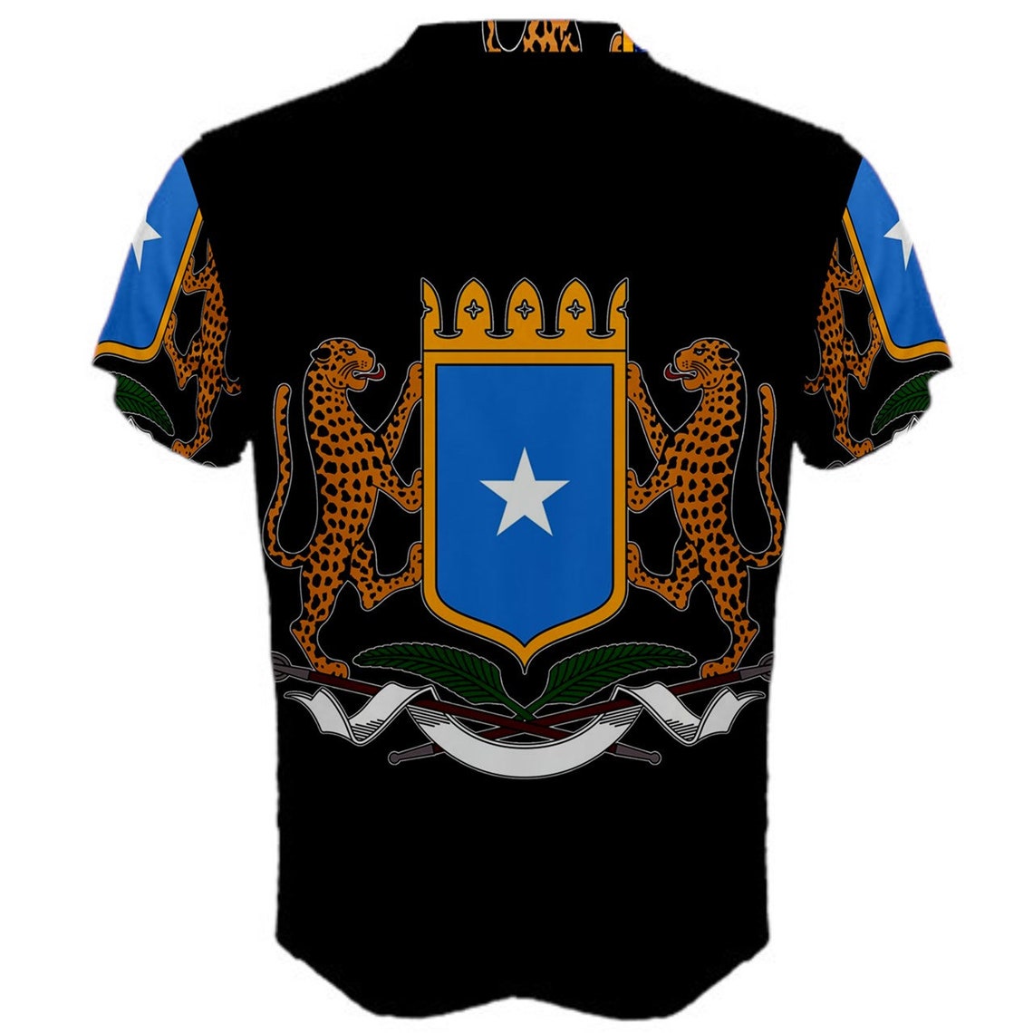 New Somalia Coat of arms Sublimated Men's Sport Full print | Etsy