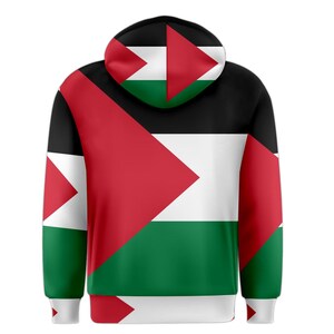 New Palestine Palestinian Flag Sublimation Men's Pullover Hoodie Size S ...