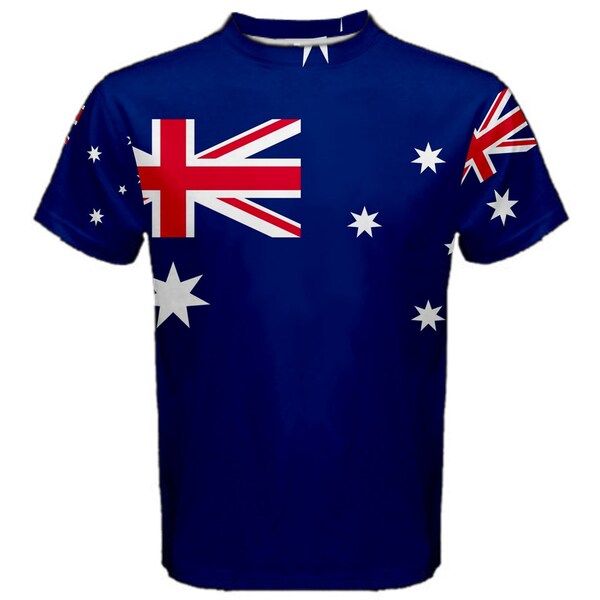 Australia Flag Shirt - Etsy Australia