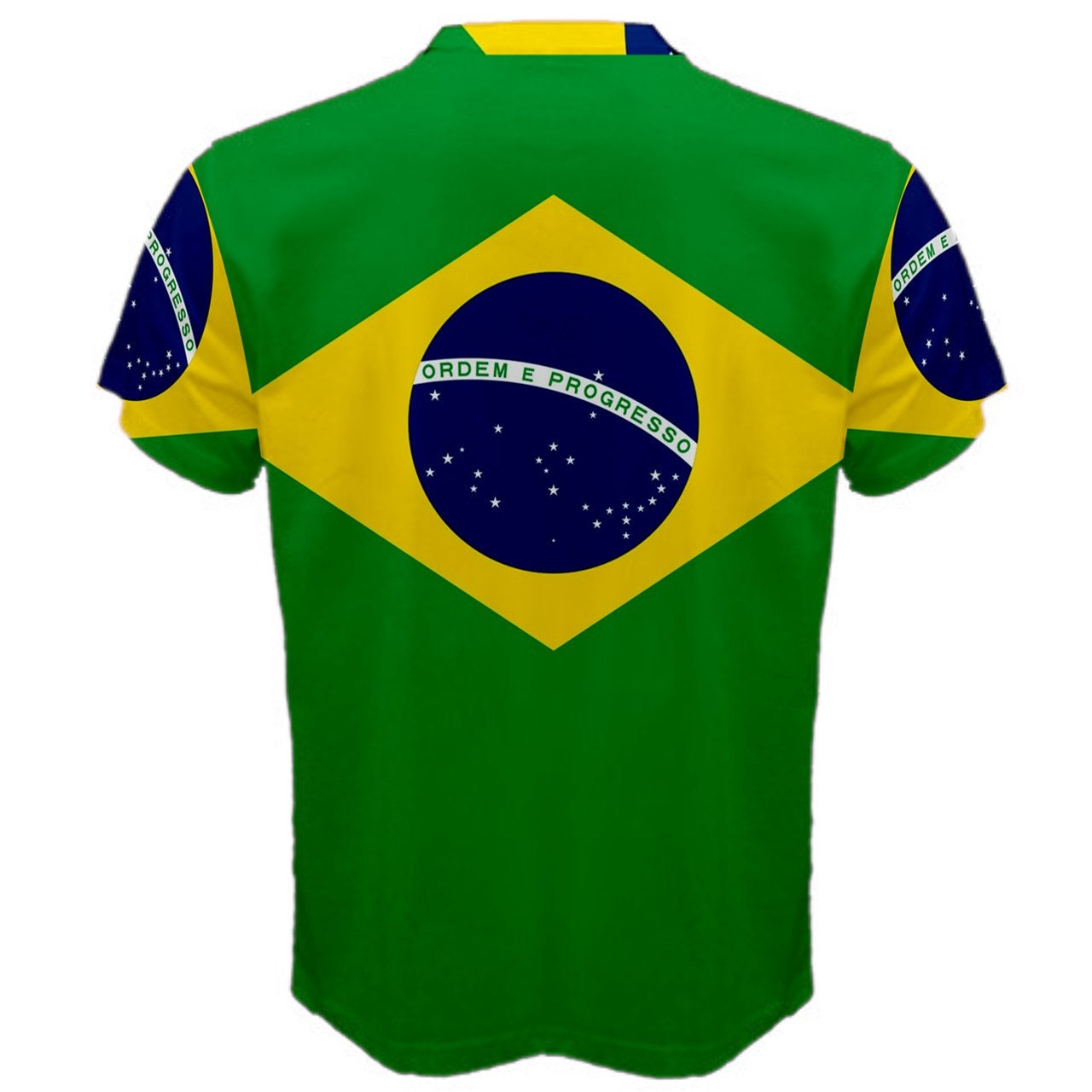 New Brazil Brazilian Flag Sublimated Men's Sport Full - Etsy