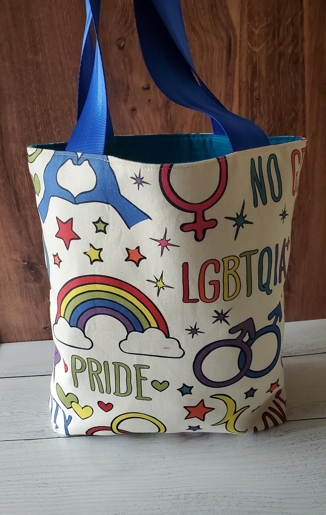 Pride Tote Bag, Market Bag, Boxy Pouch - Etsy