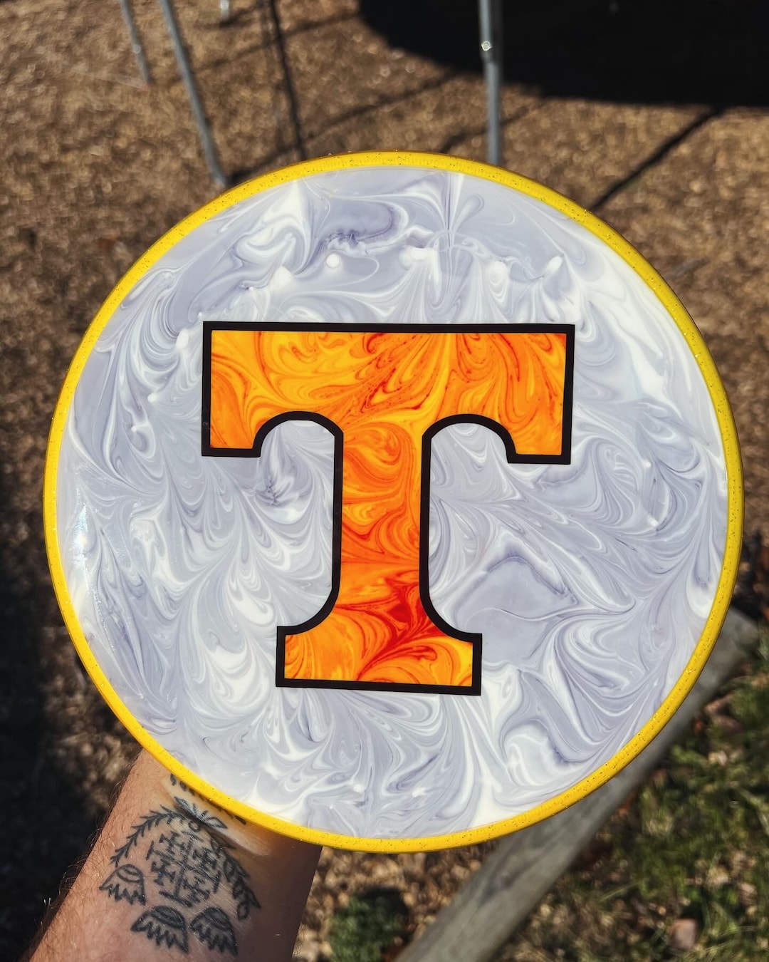 Custom Dyed Disc - Etsy