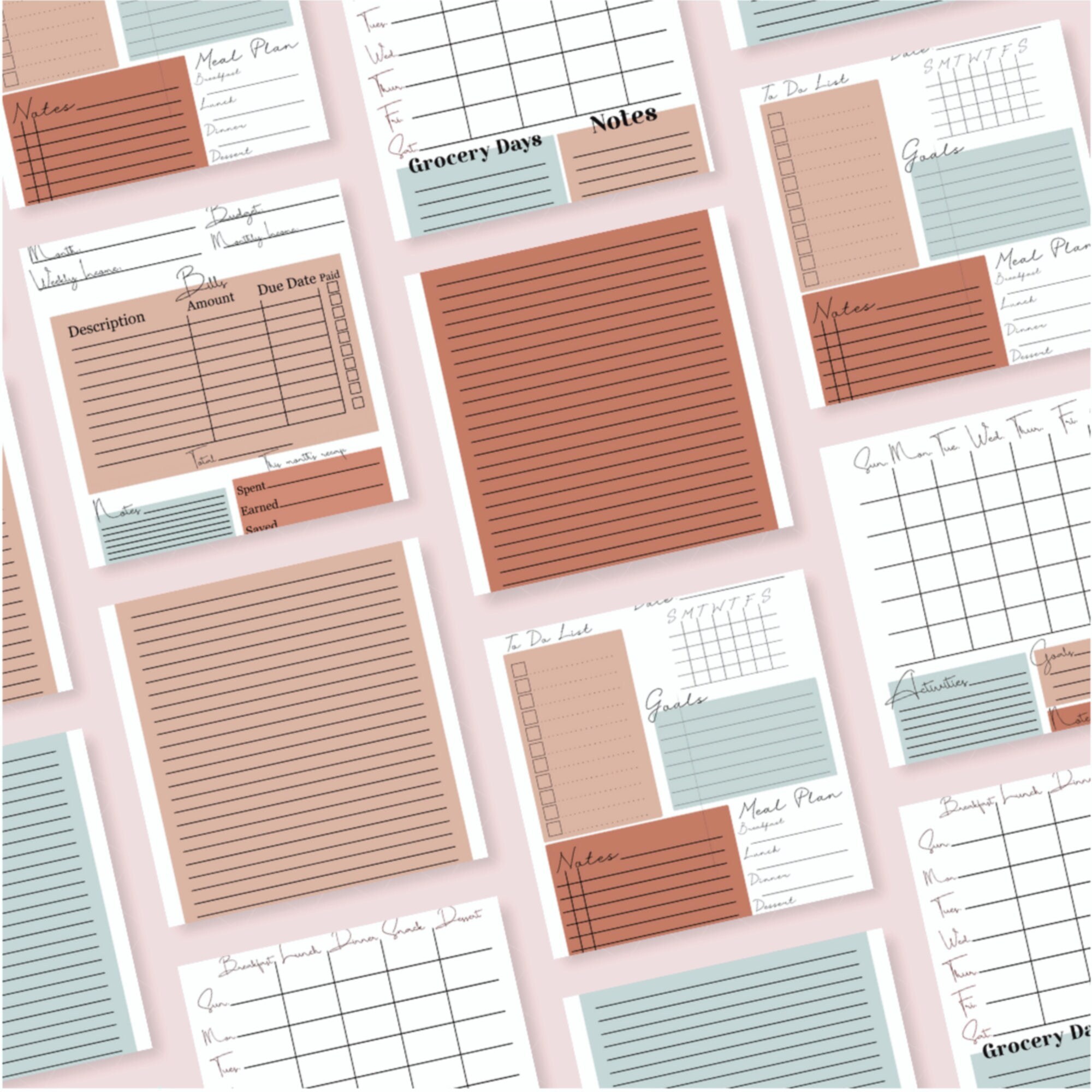 Reusable Digital Planner for iPad - Etsy