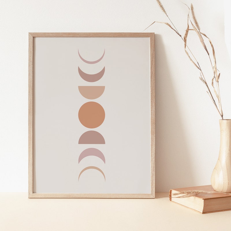 Moon Phase Decor - Etsy