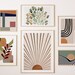 Mid Century Modern Gallery Wall, Abstract Set of 6 Posters, Geometric ...