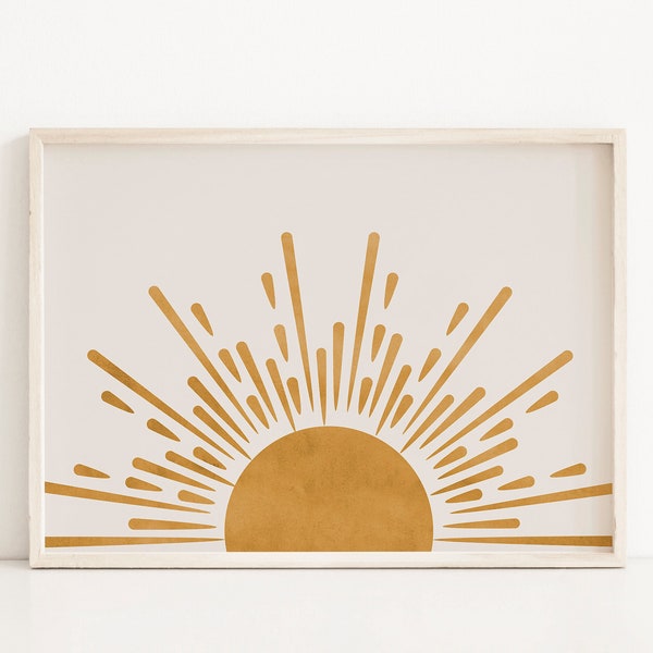 Sun Printable Art - Etsy