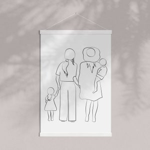 Two Moms Mothers Day, Two Moms Gift, LGBT Mothers Day, 2 Moms and 2 ...