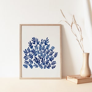 Henri Matisse Abstract Cut Outs Wall Decor, Mid Century Modern ...