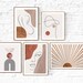 Gallery Wall Mid Century Modern Printable Art Set of Five - Etsy