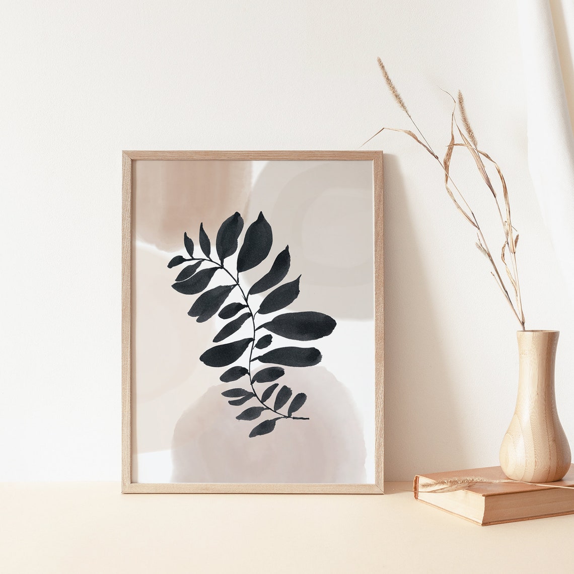 Botanical Printable Wall Decor Botany Prints Neutral Wall | Etsy