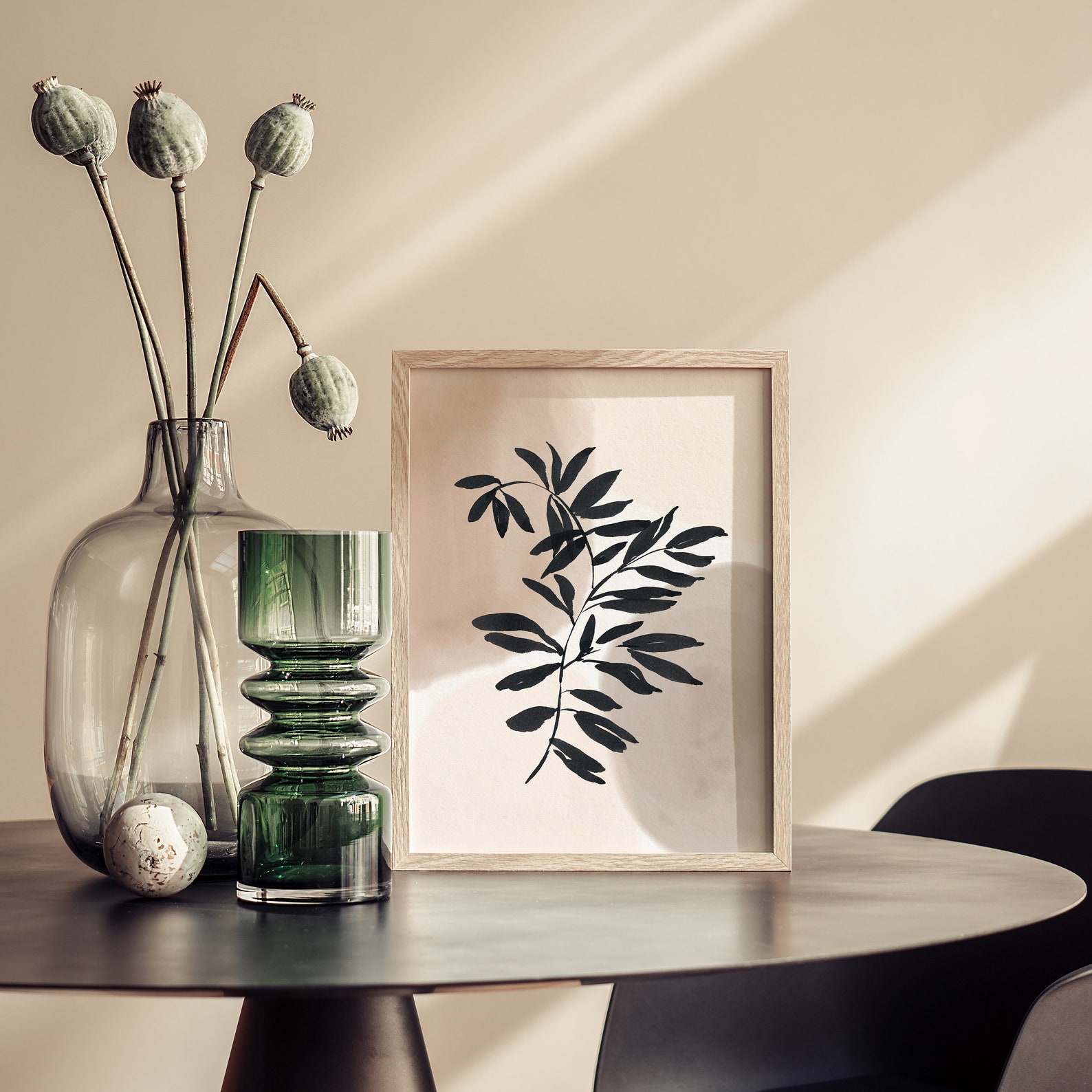 Botanical Printable Wall Decor Botany Prints Neutral Wall | Etsy