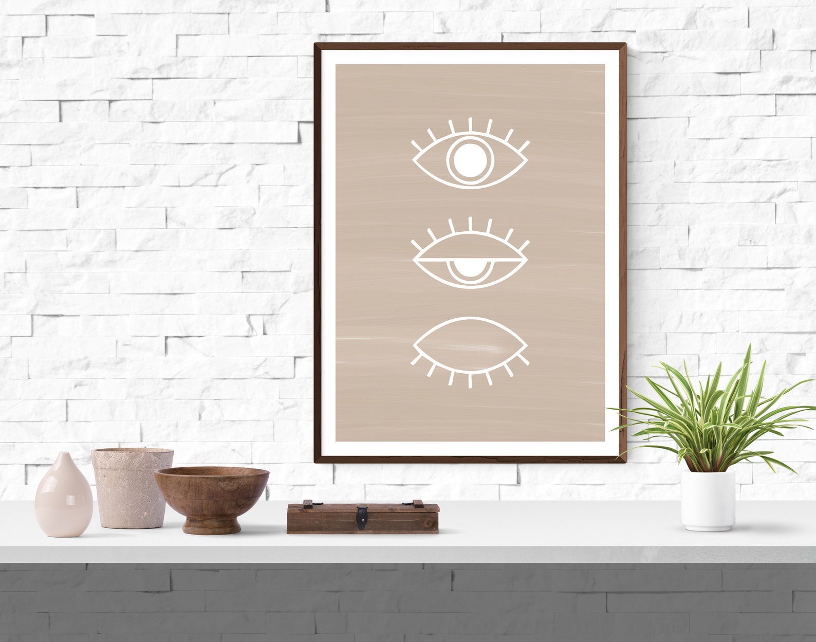 Line Drawing Eye Art Print Minimal Line Art Eye Poster | Etsy