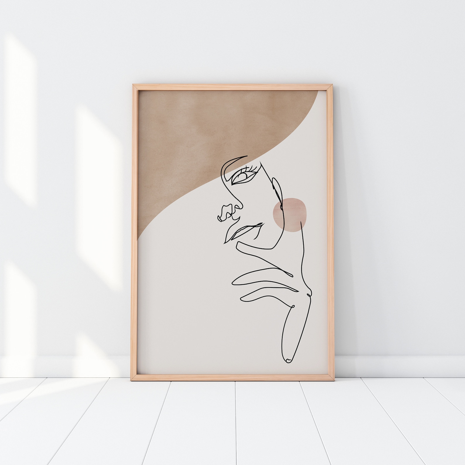 Abstract Face Line Art Print Woman Face Single Line Drawing - Etsy