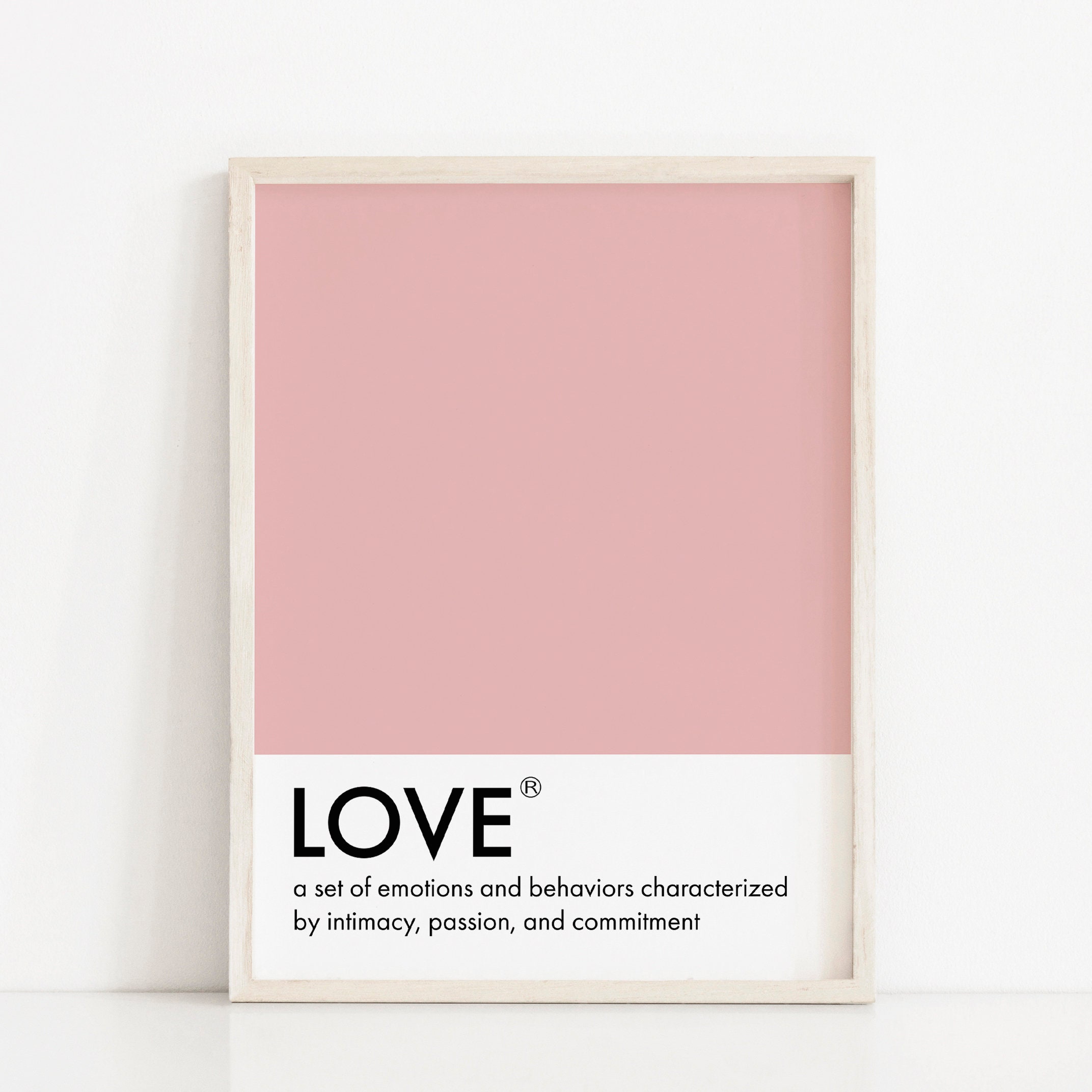 Valentine's Gallery Wall Valentines Day Decor Set of 6 | Etsy