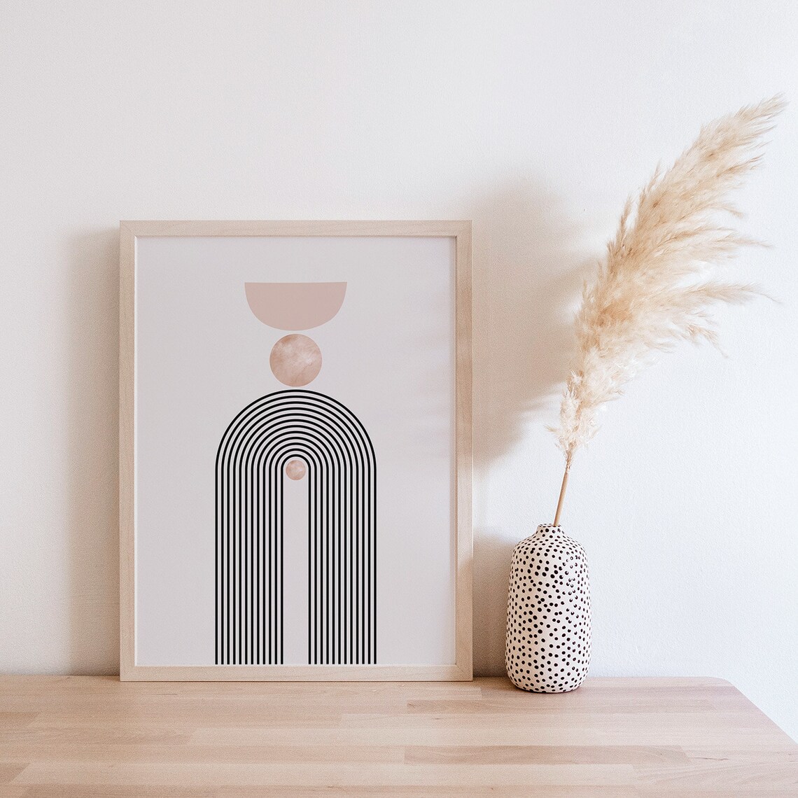 Gallery Wall Printable Art Set of Five Mid Century Modern Art - Etsy