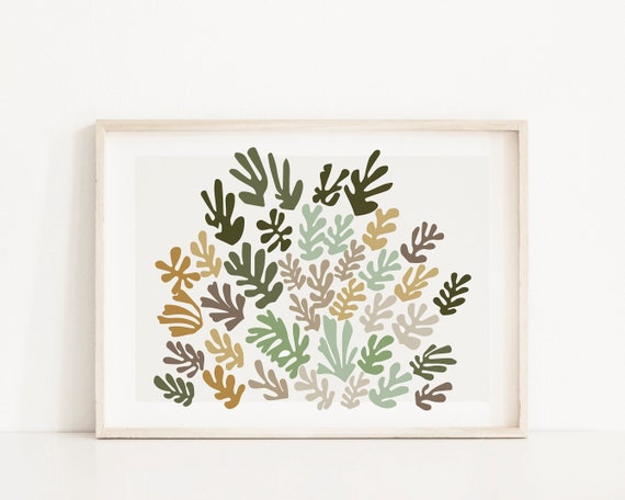 Matisse Abstract Print Mid Century Modern Printable Art - Etsy