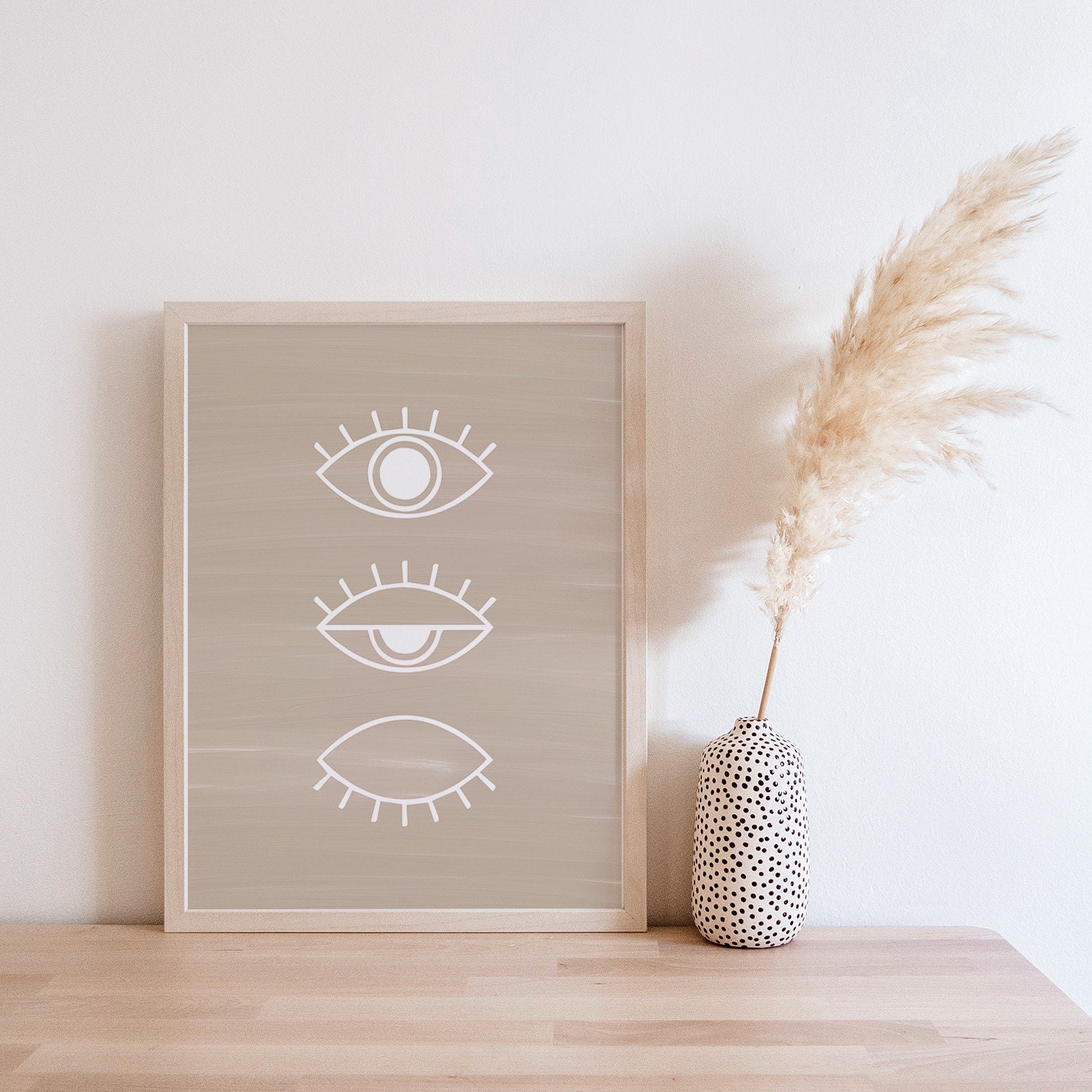 Line Drawing Eye Art Print Minimal Line Art Eye Poster | Etsy