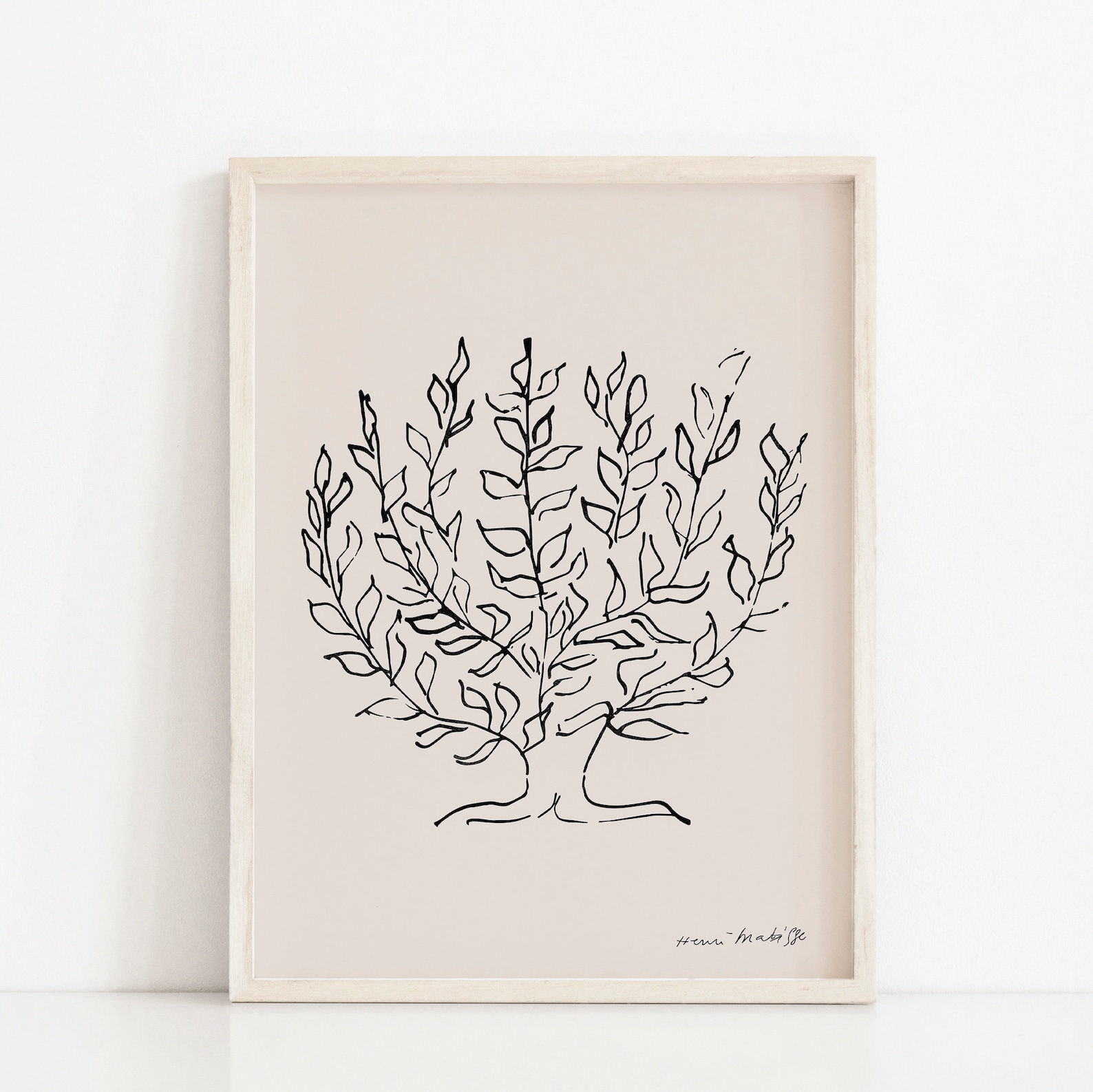 Matisse Tree Wall Decor Mid Century Modern Printable Art - Etsy