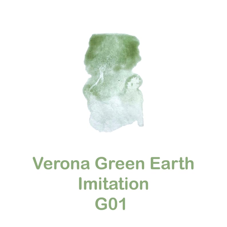 Earth Pigments – Green Earth | Natural Green Earth Watercolor Set ...