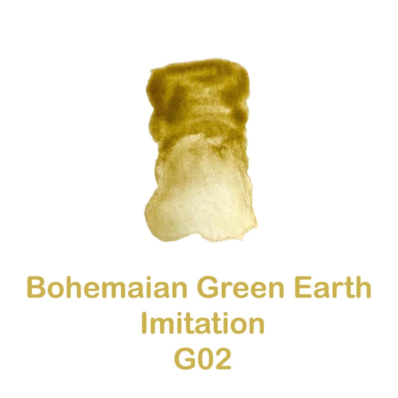 Earth Pigments – Green Earth | Natural Green Earth Watercolor Set ...