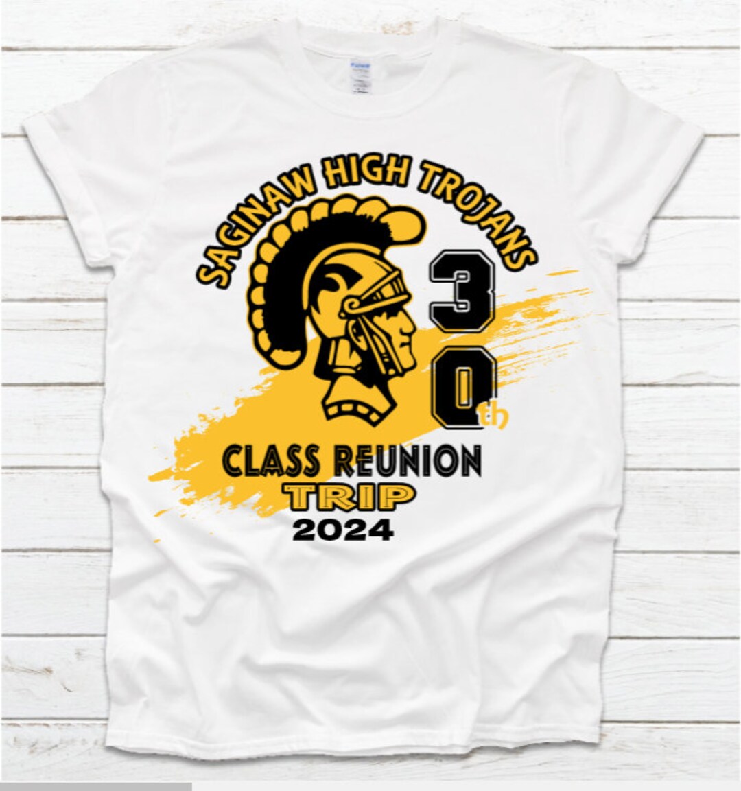 Saginaw High 30th Class Reunion Shirts - Etsy
