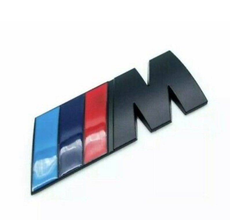 BMW M Badge M Sport Sticker Badge Black | Etsy