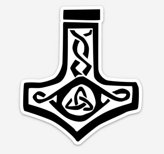 Bellavanceink: Thor's Hammer Mjolnir Ancient Nordic Symbol - Etsy