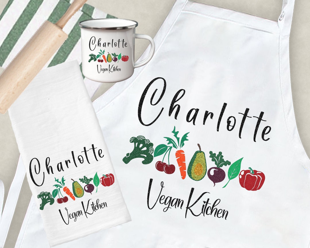 Cadeau Vegan Apron pour Vegan personnalisé - Etsy.de