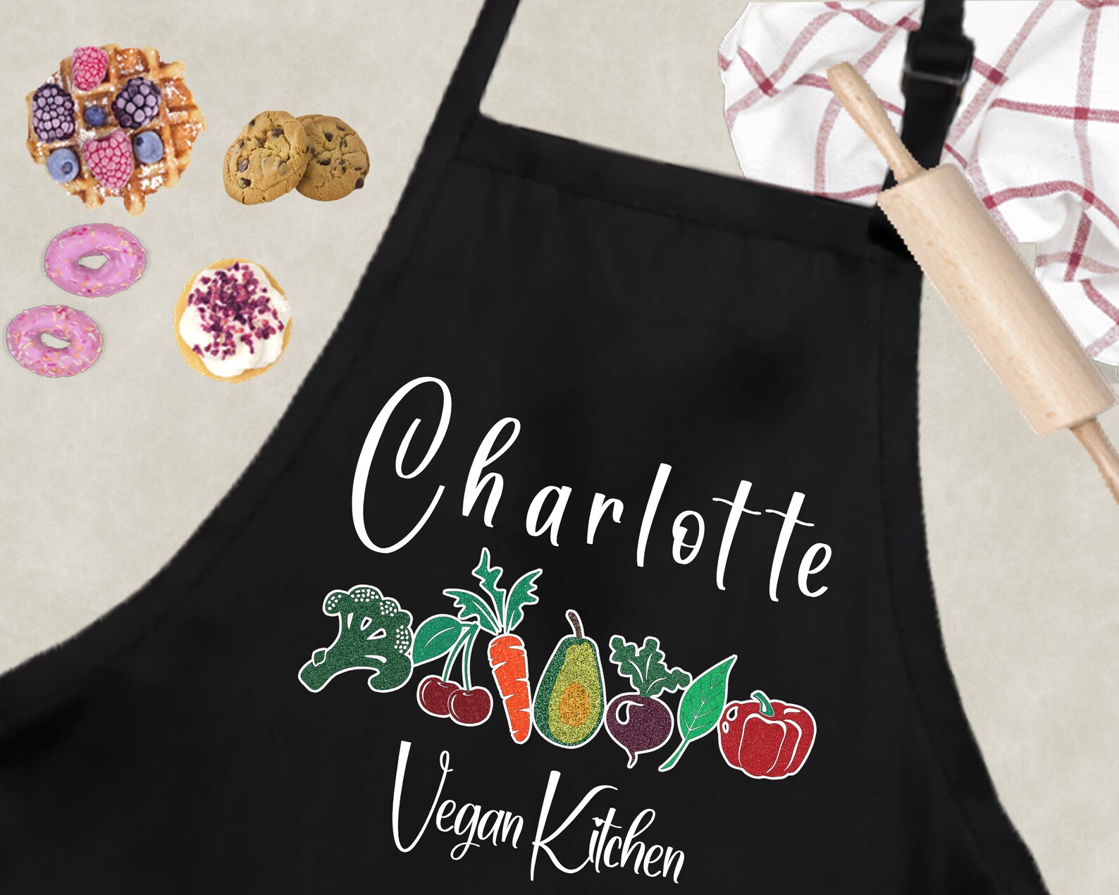 Cadeau Vegan Apron pour Vegan personnalisé - Etsy.de