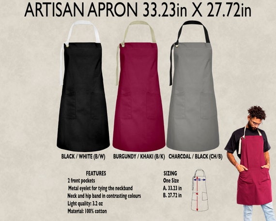 Home & Living Kitchen & Dining Aprons Floral Monogram Letter K Black ...