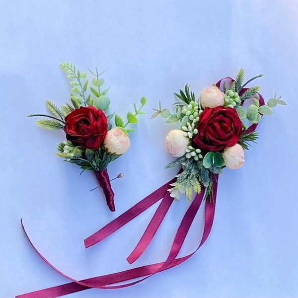 Groomsmen Buttonhole - Etsy