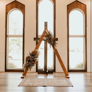 Dusty Blue Rust Bouquet, Neutral Bouquet, Dried Pampas Wedding, Boho ...