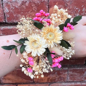 Dusty Pink Rust Bouquet, Neutral Bouquet, Dried Pampas Wedding, Boho ...
