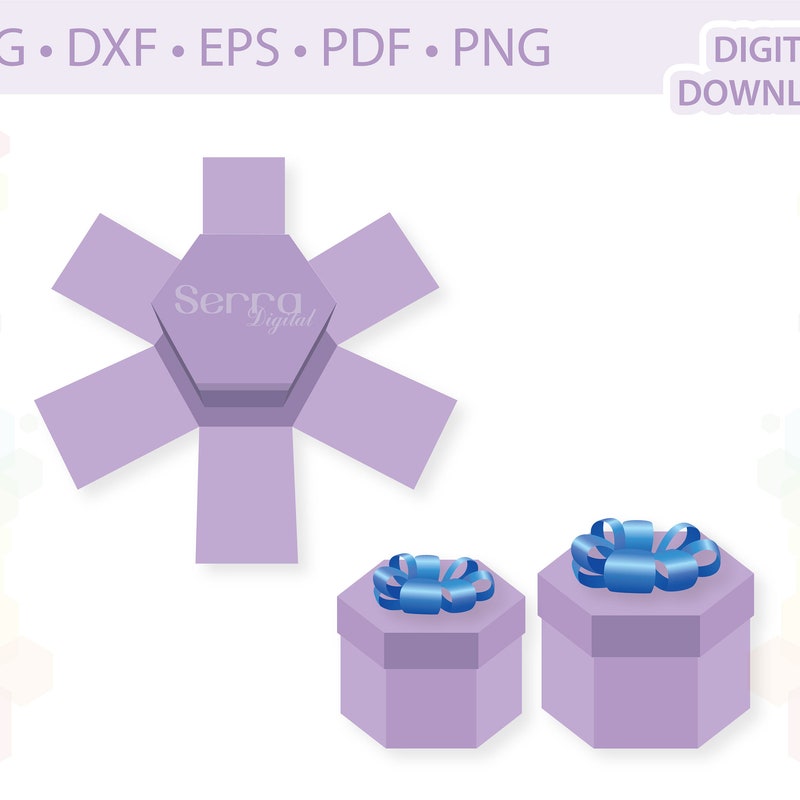 Exploding Box Template - Etsy