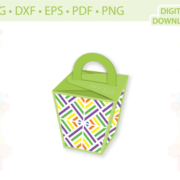 Trapezoid Box Template - Etsy