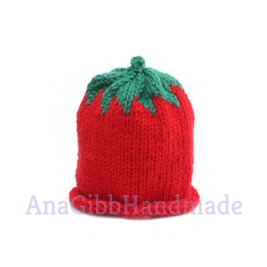 Tomato/strawberry Hat - Etsy