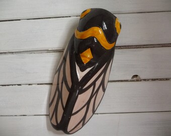 Ceramic Cicada - Etsy