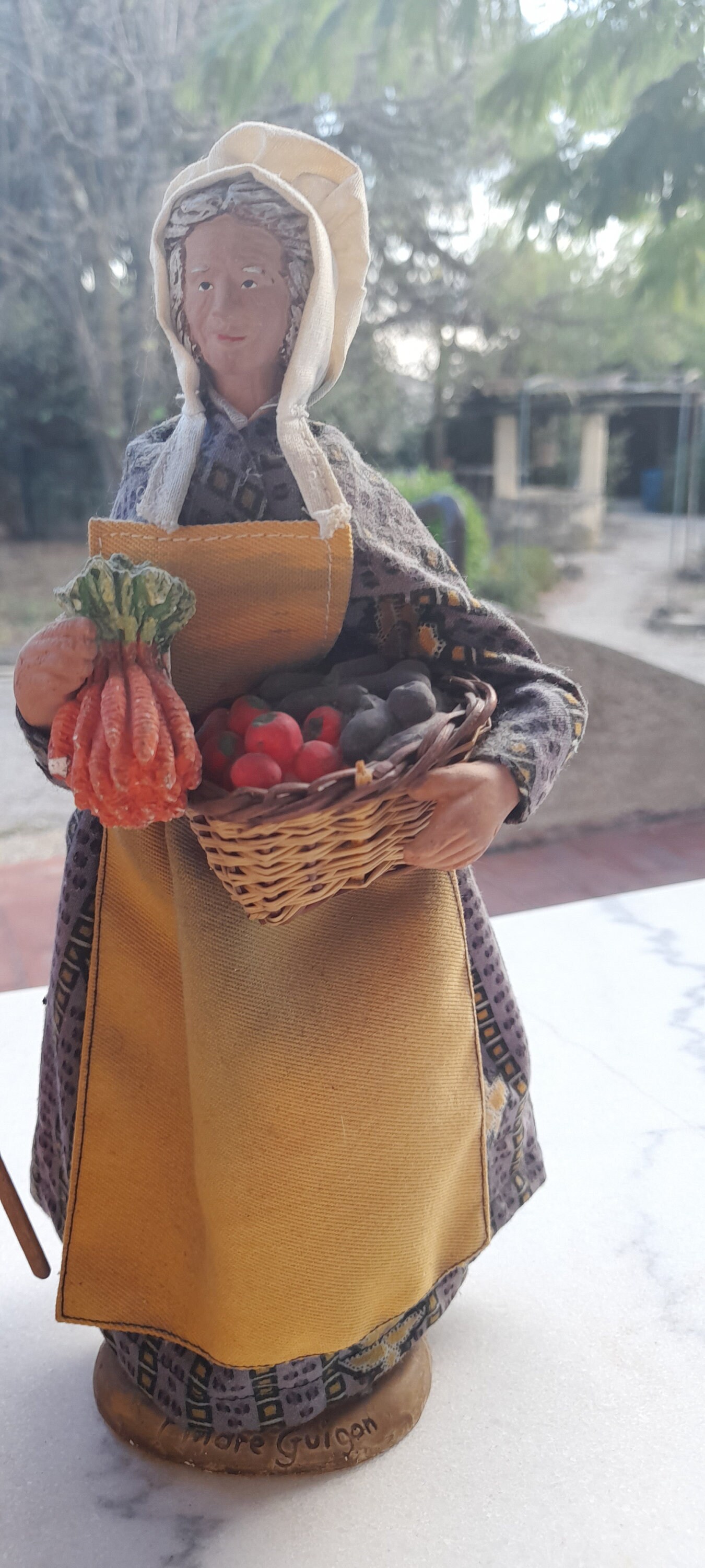 SOLD SINGLE UNIT Santons of Provençal Collection, Santon the Spinner ...