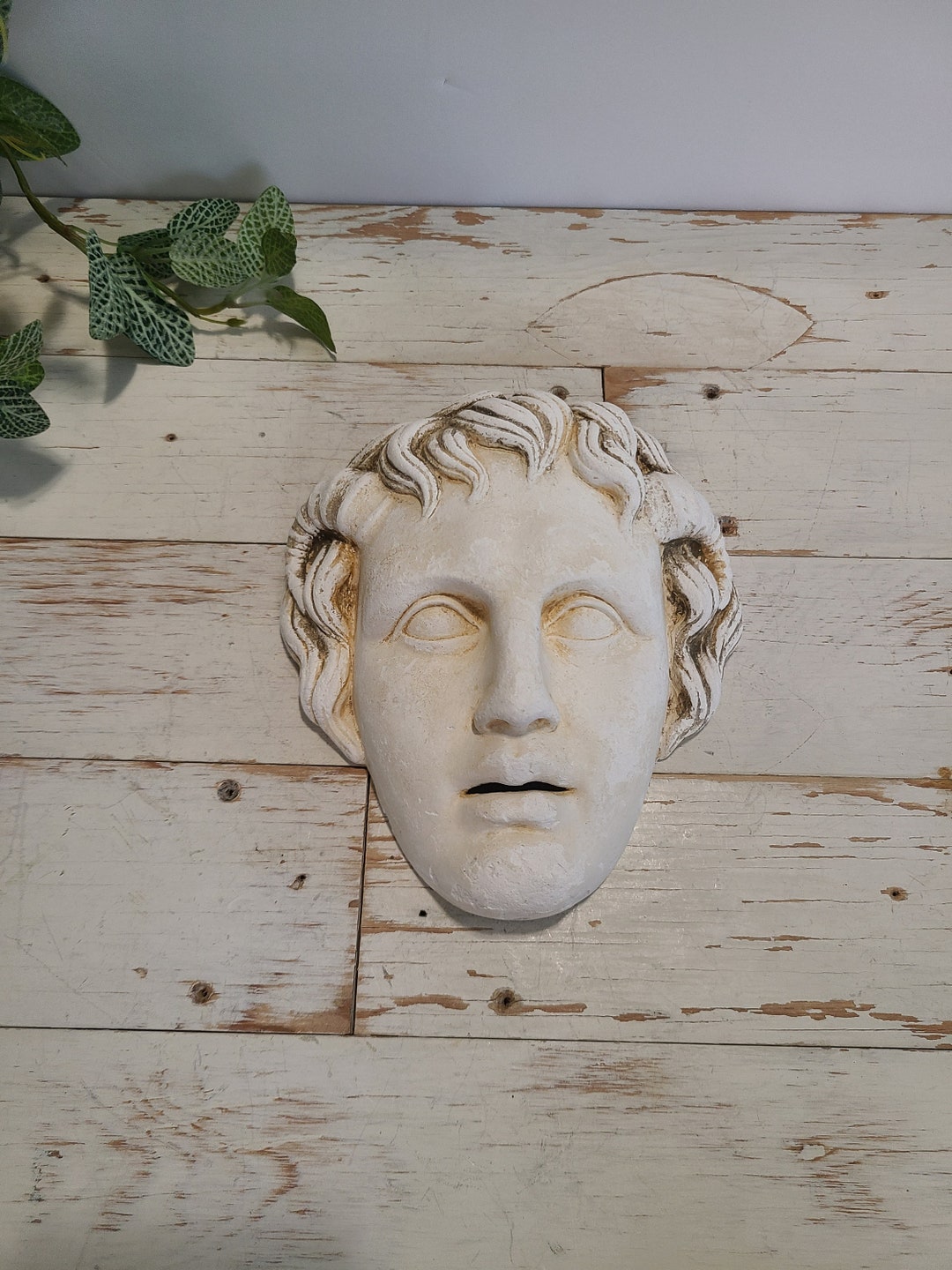 Alexander the Great Plaster Mask Wall Hanging - Etsy