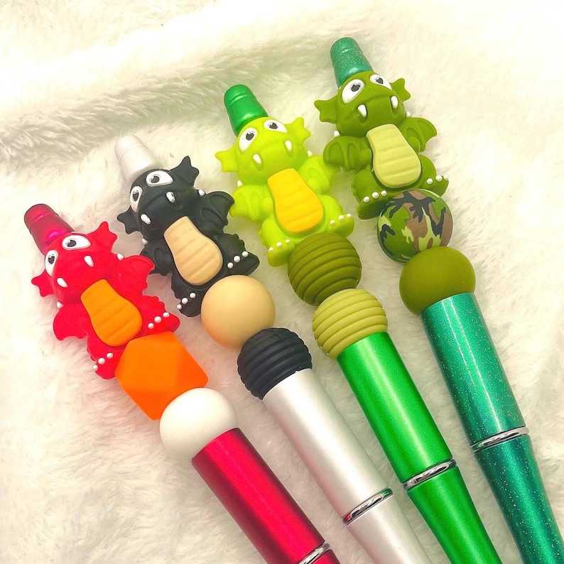 Dragon Pen: Fantasy Stationery, Fidget Pen, Book Lover Gift - Etsy