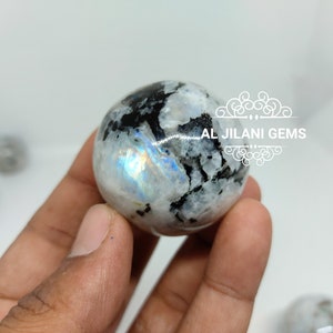 Rainbow Moonstone Healing Crystal Balls,rainbow Moonstone Balls ,flashy Rainbow Moonstone Sphere ...