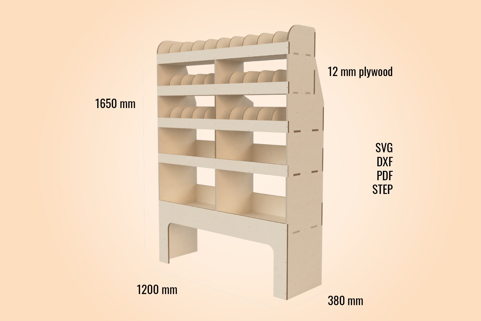 Tall Van Racking Templates Files for CNC Router, Dxf & Svg - Etsy