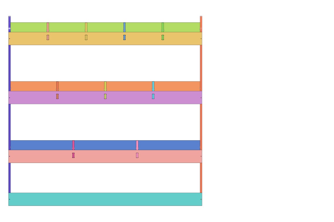 Racking for Workshop Van, Dxf Templates Files for CNC Router - Etsy