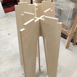 DIY CNC Files Kit Simple Plywood Workbench Plan, DXF & Fusion 360 Files ...