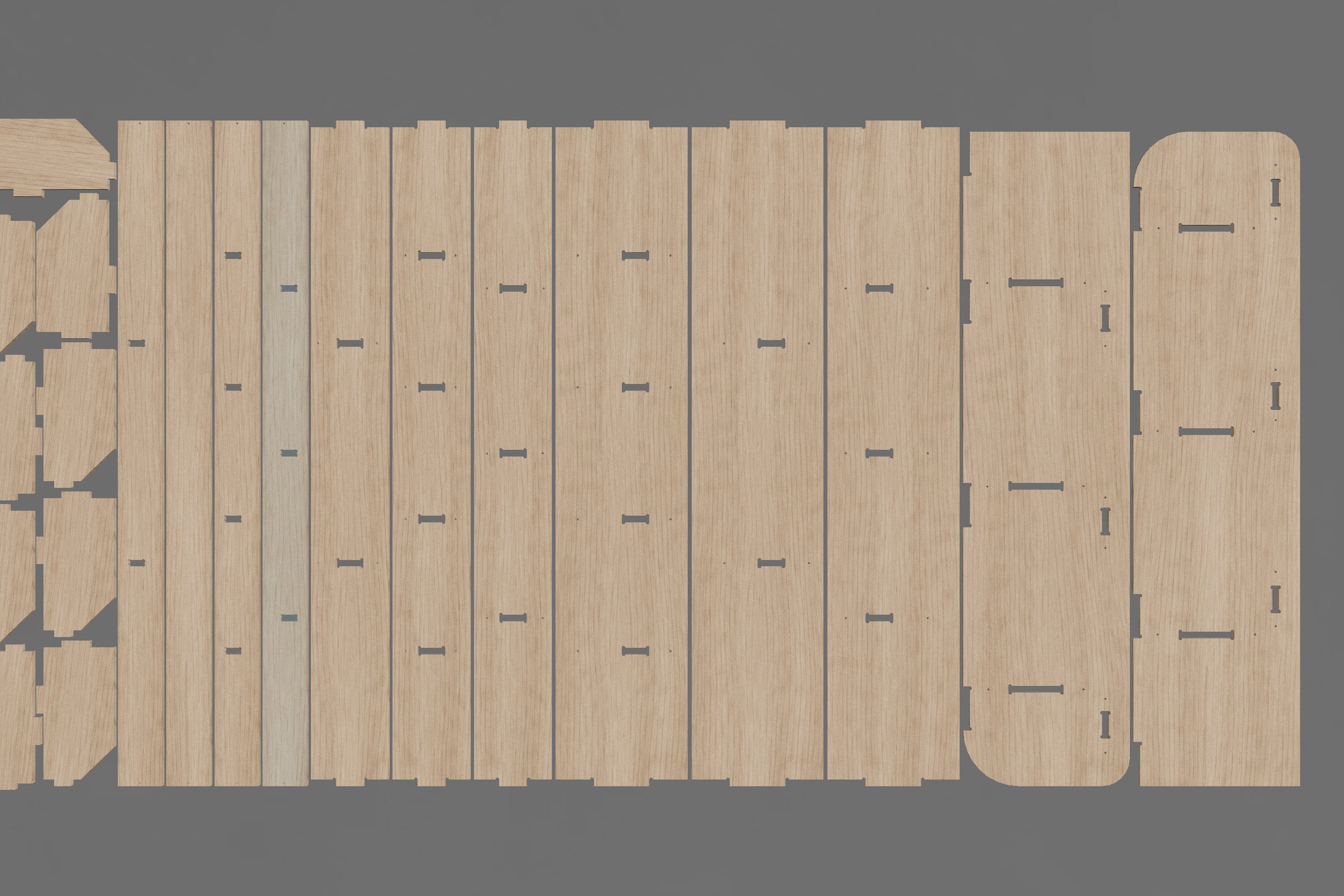 Racking for Workshop Van, Dxf Templates Files for CNC Router - Etsy