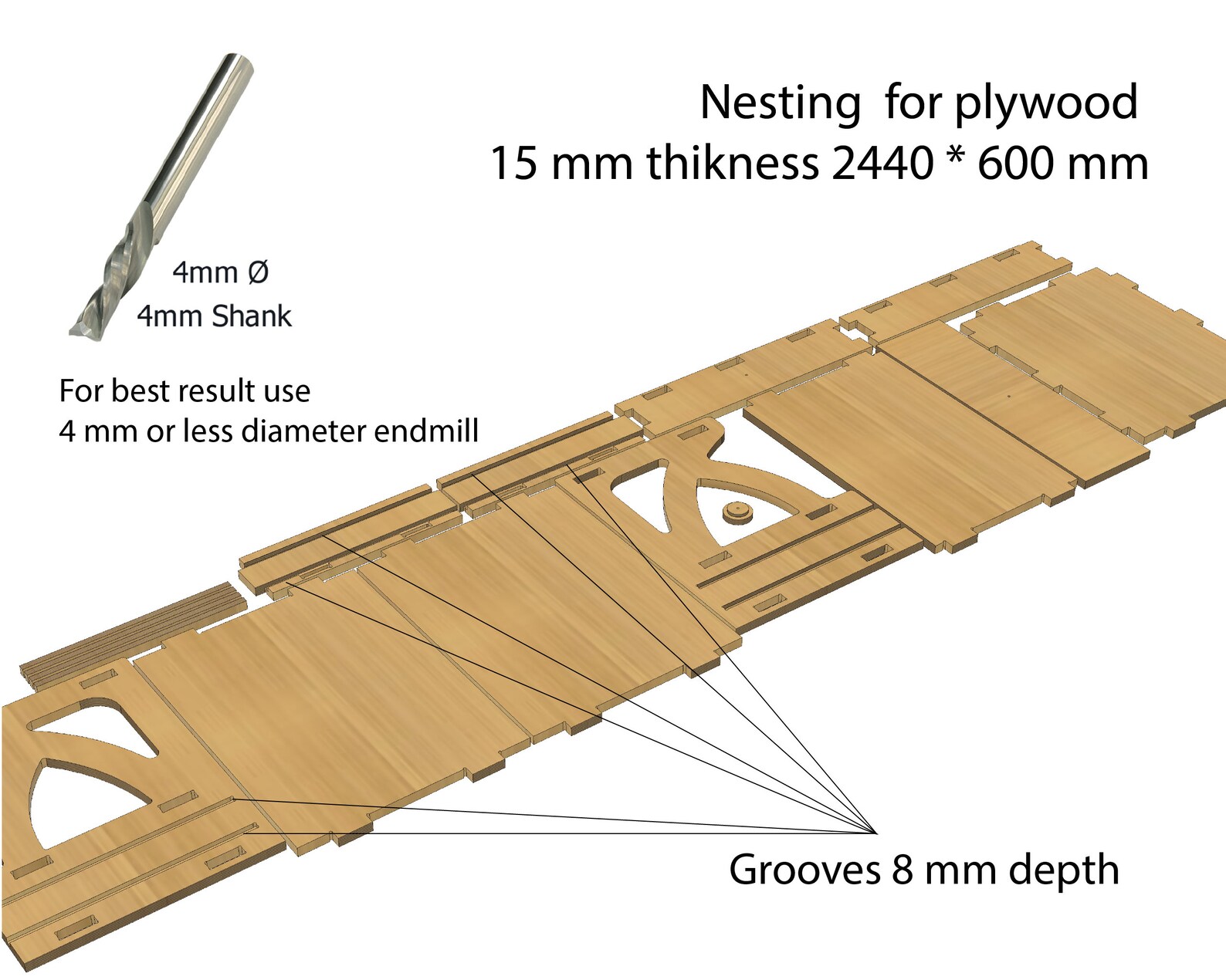 Dxf Downloadable Plan Microwave Oven Stand With a Drawer, CNC Templates ...