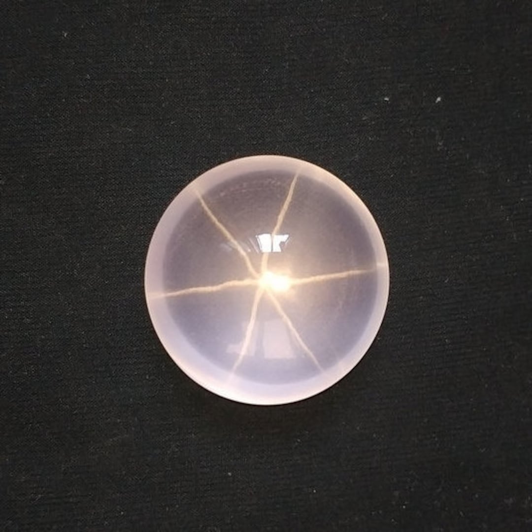 Attractive Top Quality Six Ray Star Rose Quartz Cabochon Loose Gemstone ...