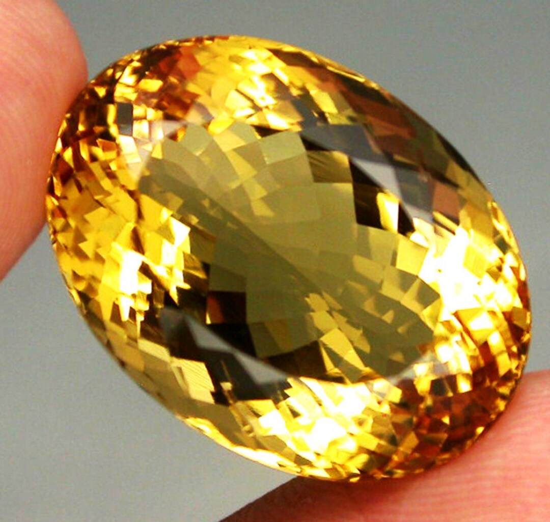 Certified Very Large Carat Loose Citrine, AAA Quality Natural Citrine ...