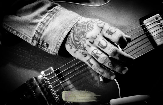 PRINT: Dallas Green Hand Tattoo Print - Etsy